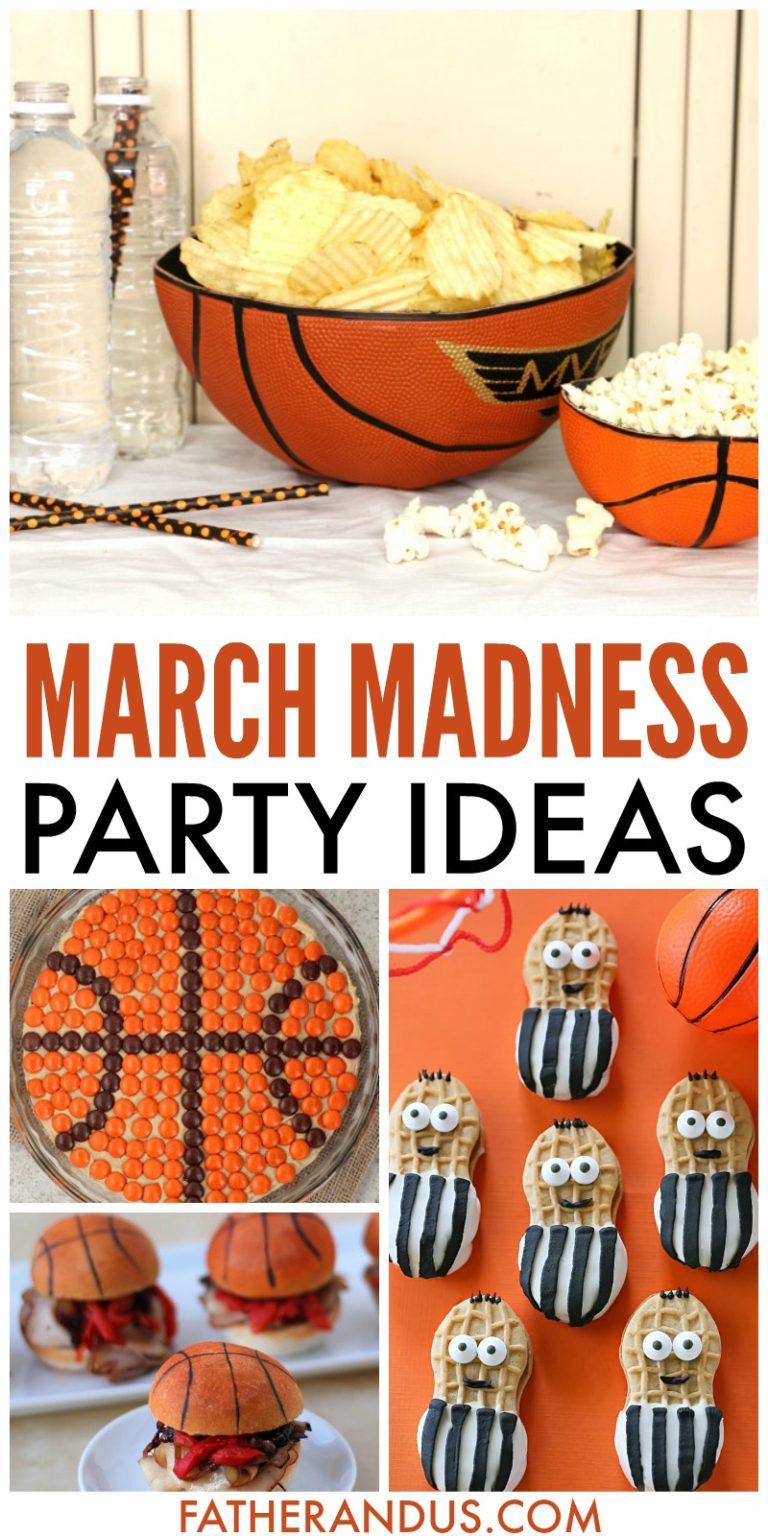 March Madness Party Ideas: Recipes and Decorations