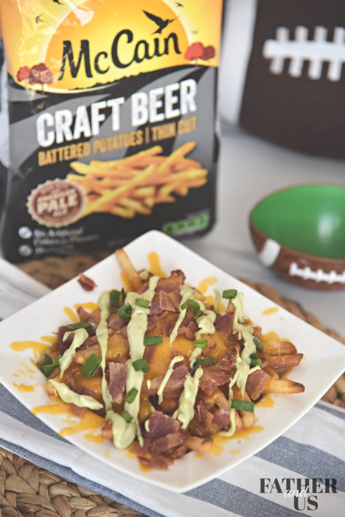 Create A Tasty Touchdown On Game Day With Loaded Fries - Father and Us